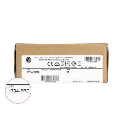 AB 1734-FPD New Sealed PLC SER B POINT I/O Field Distributor Module ...