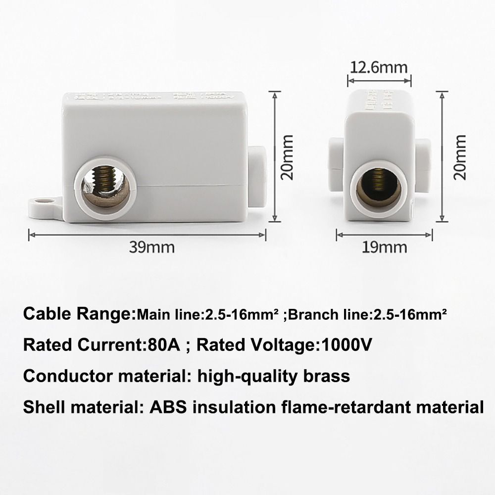High Power Quick Terminal Block T-type Wire Connector Electrical | eBay