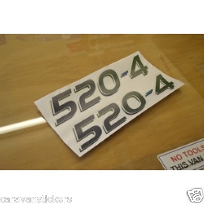 BAILEY Ranger 2002 Caravan Model Number Stickers Decals Graphics - PAIR ...