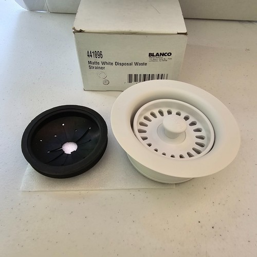 BLANCO 441096 Disposal Waste Strainer in Matte White | eBay