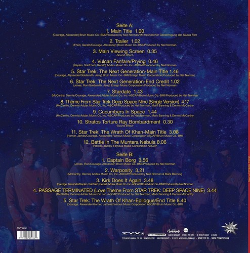 VARIOUS ARTISTS Best of Star Trek (Vinyl) | eBay