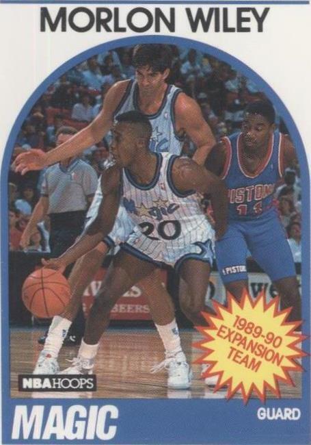 1989-90 NBA Hoops - Morlon Wiley #301 (RC) for sale online | eBay