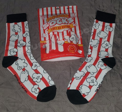 1 PAIR MAIN AND LOCAL POPCORN ONE SIZE UNISEX SOCKS. | eBay