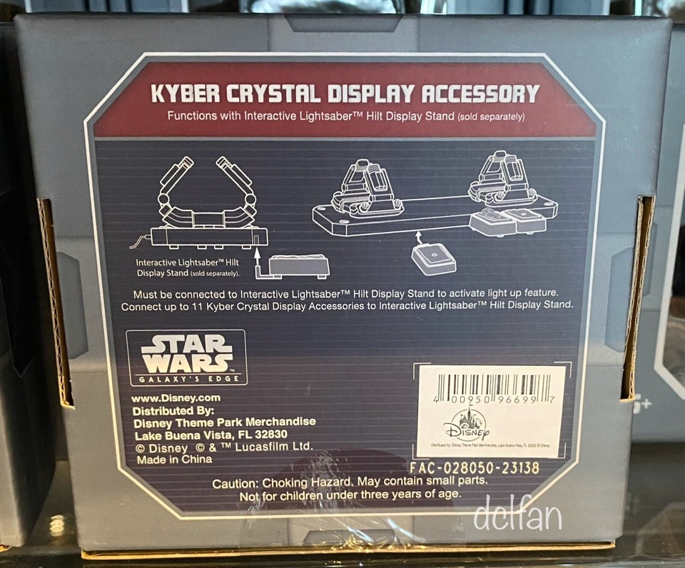 Disney Parks Kyber Crystal Display Holder Star Wars Galaxy's Edge ...