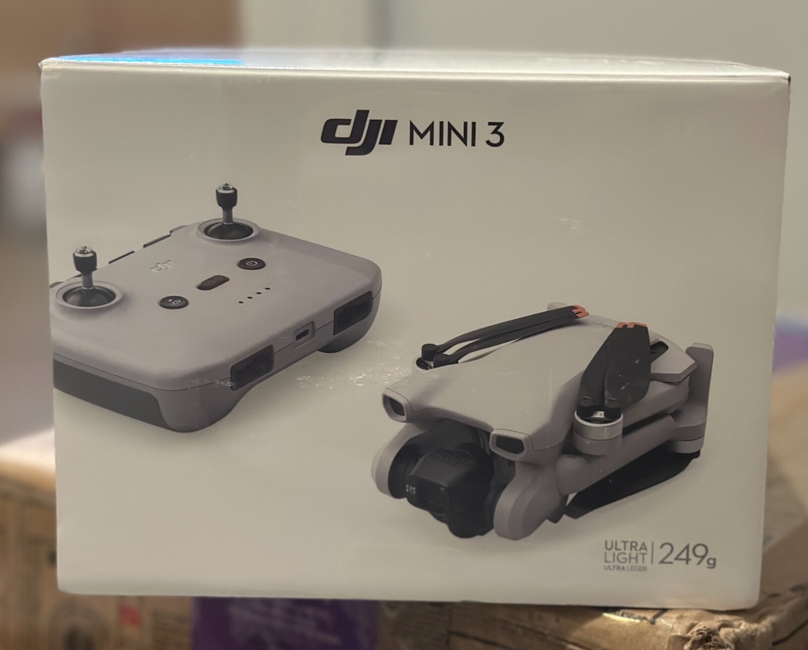 NEW DJI Mini 3 4K HDR Camera Drone with Remote & Battery (MT3PD)