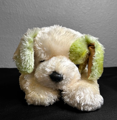 TY Classic Puppy Dog White/mint Green 16" Retired 2001 | eBay