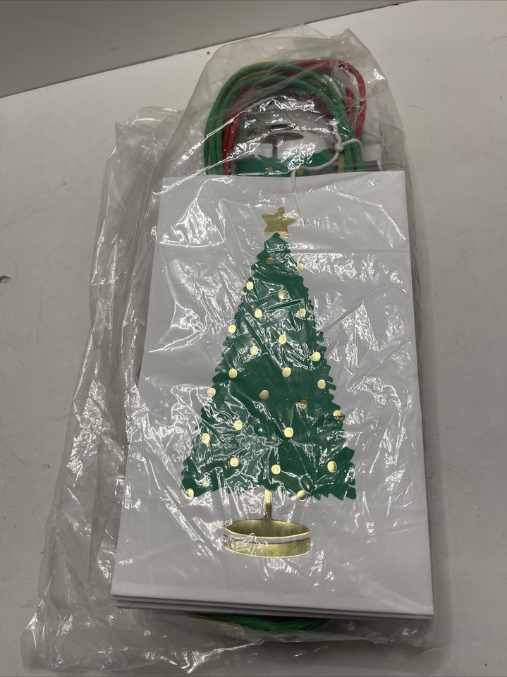 Spritz Tree Design Print Gift Bag 16 Pk | eBay