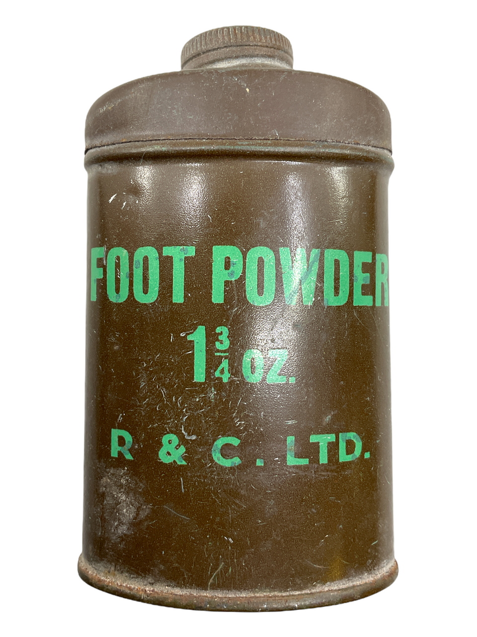 WW2 British Canadian 1 3//4oz Foot Powder Ration Tin | eBay