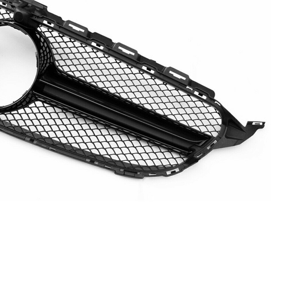 For 2015 2016-2018 Mercedes Benz C Class W205 Front Grille Grill W ...