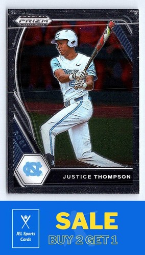 2021 Panini Prizm Draft Picks #PDP180 Justice Thompson | eBay