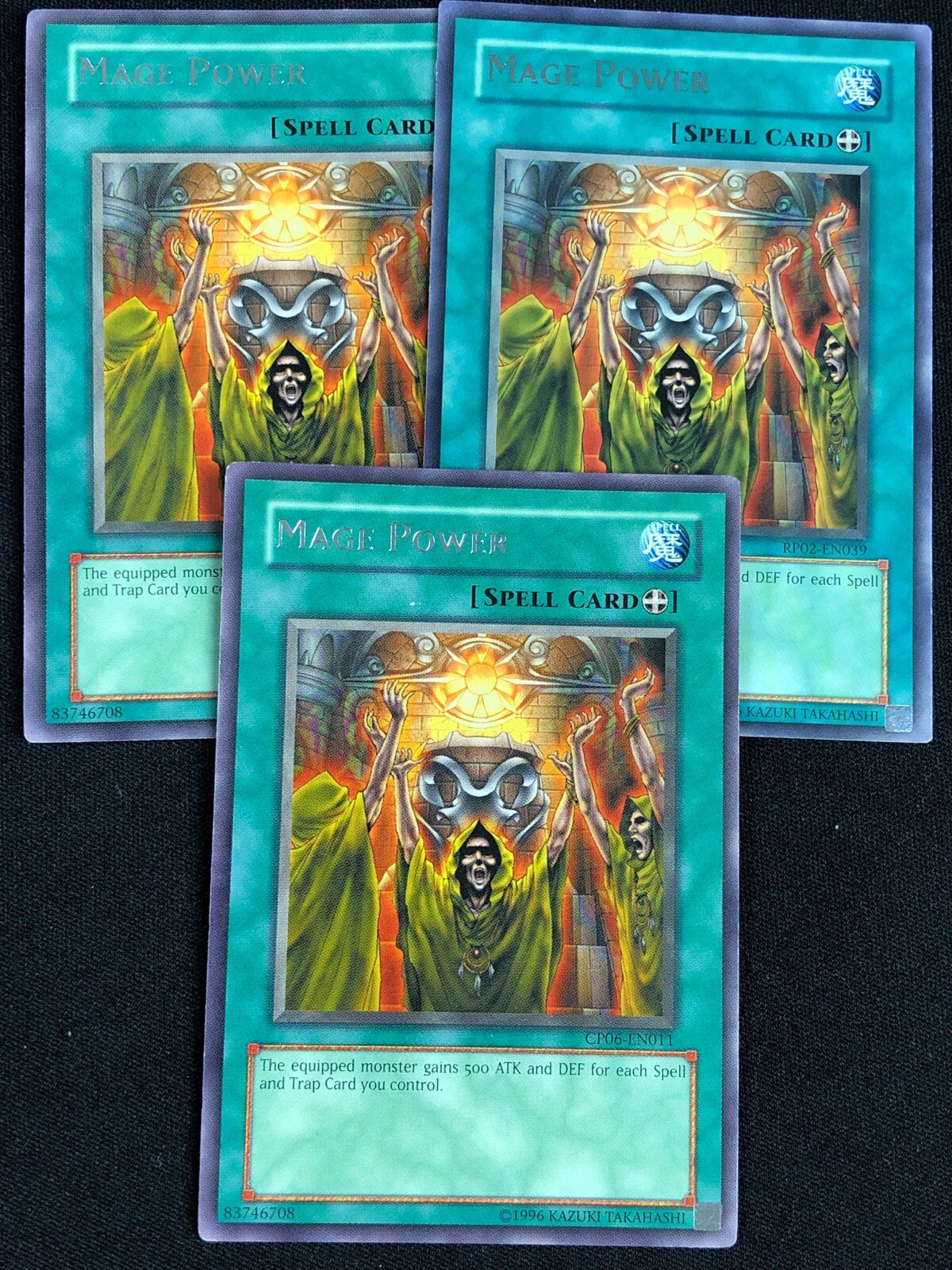 YUGIOH MAGE POWER CP06-EN011 RARE X3 (NM) | eBay