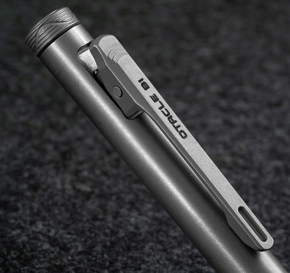 3 x Olight - Otacle B1 Titanium Ballpoint Pen - Rare Ti Limited Edition ...