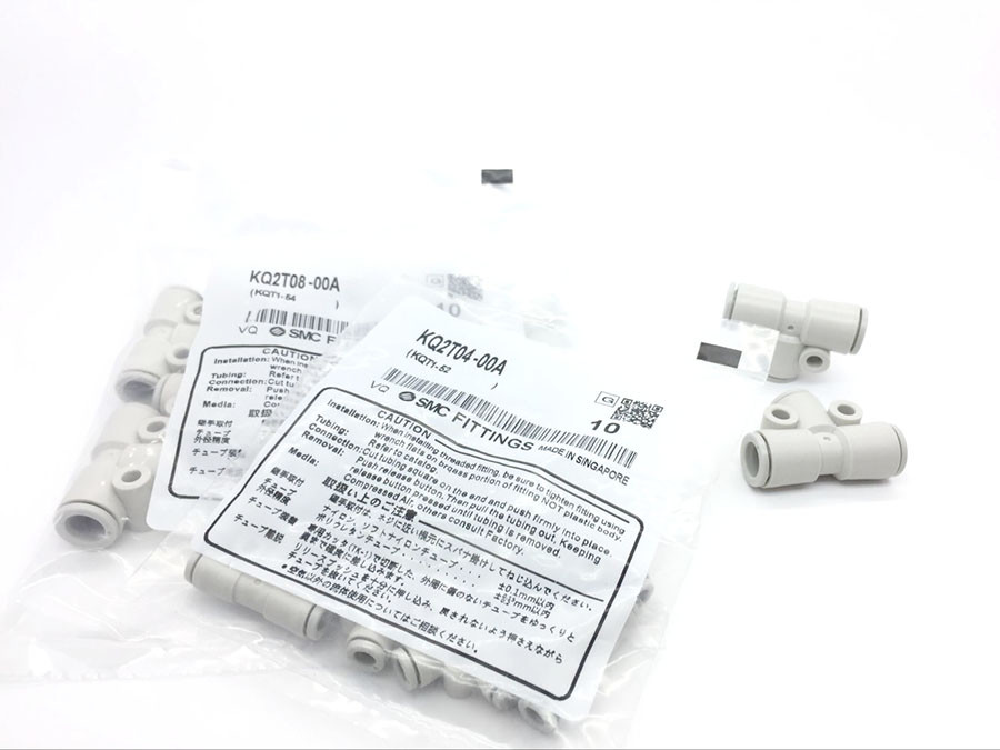 Kq2t12-00 SMC One Touch Union Tee T Fitting KQ2T1200 for sale online | eBay