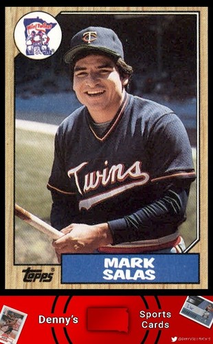 1987 Topps #87 Mark Salas Minnesota Twins Baseball Card | eBay