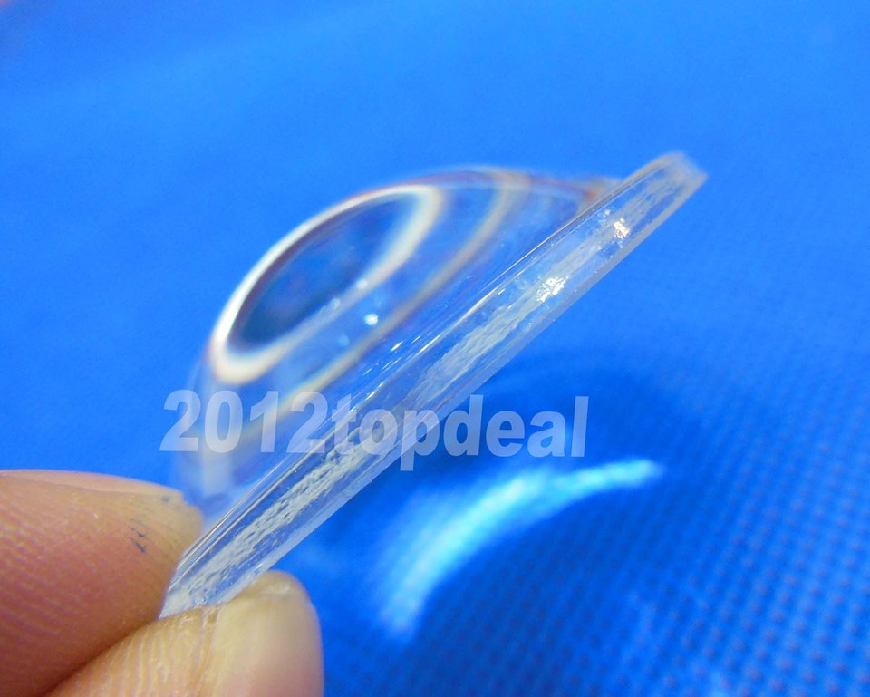 2pcs High Power LED 28mm convex lens optical glass led lens | eBay