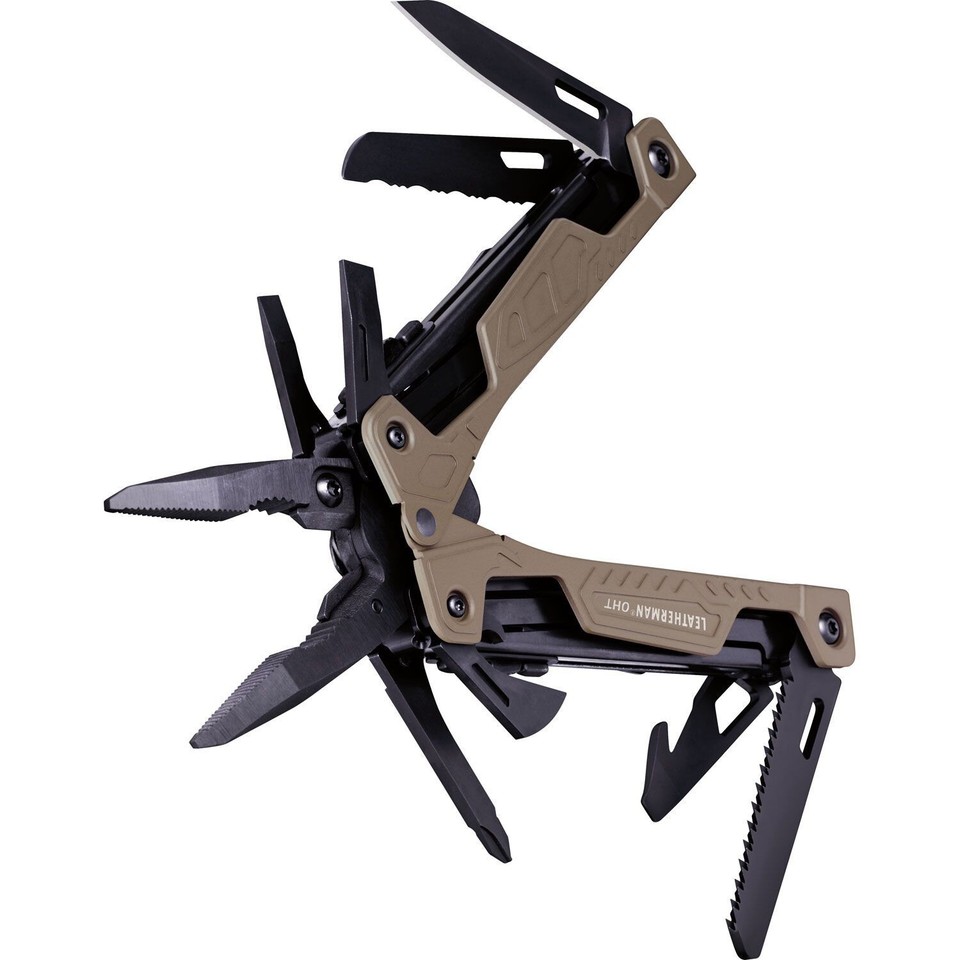 Discontinued Leatherman OHT Tan Heavy-Duty Multi-Tool Brown MOLLE ...