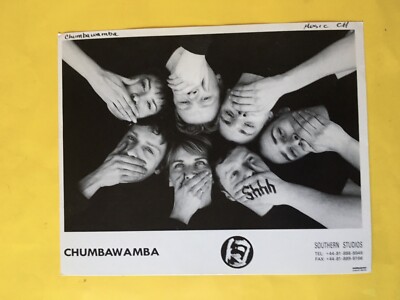 Chumbawamba Press Photo 8x10”, Lou Watts, Boff Whalley, See Description ...