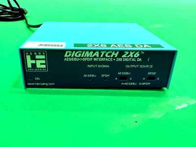 Henry Engineering Digimatch 2x6 Audio interface & distribution amp | eBay Australia
