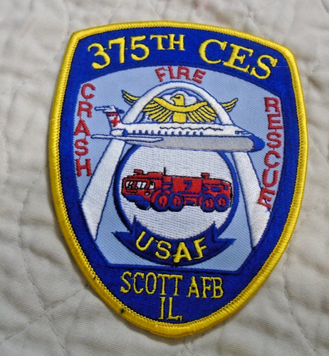 Scott Air Force Base 375th CES Crash-Fire-Rescue (Illinois) USAF ...