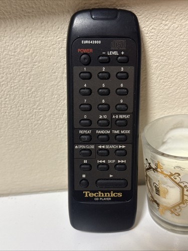 Technics AUDIO SYSTEM RAK-643900 Remote Control | eBay