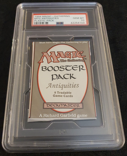 1994 MTG ~ Antiquities ~ Graded Booster Pack ~ Gem Mint PSA 10! | eBay