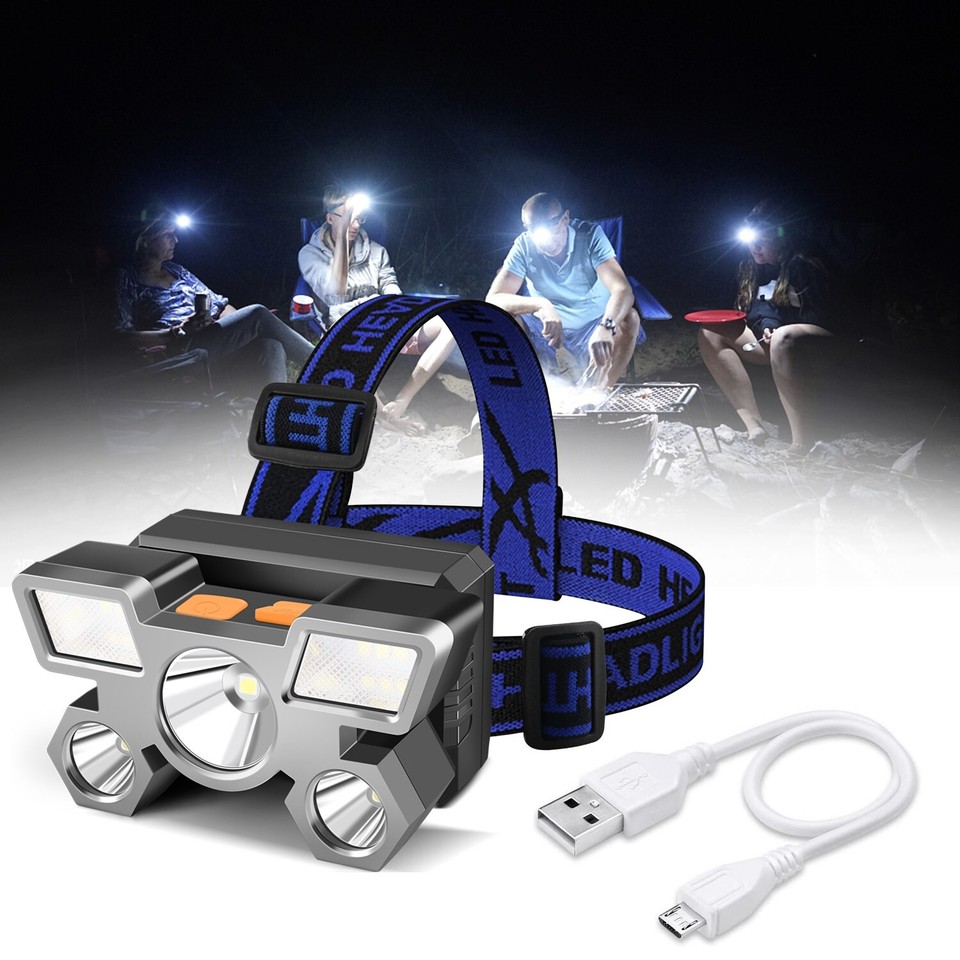 Outdoor Camping LED Tent Light Lantern Hiking Ultra Bright Lamp USB ...