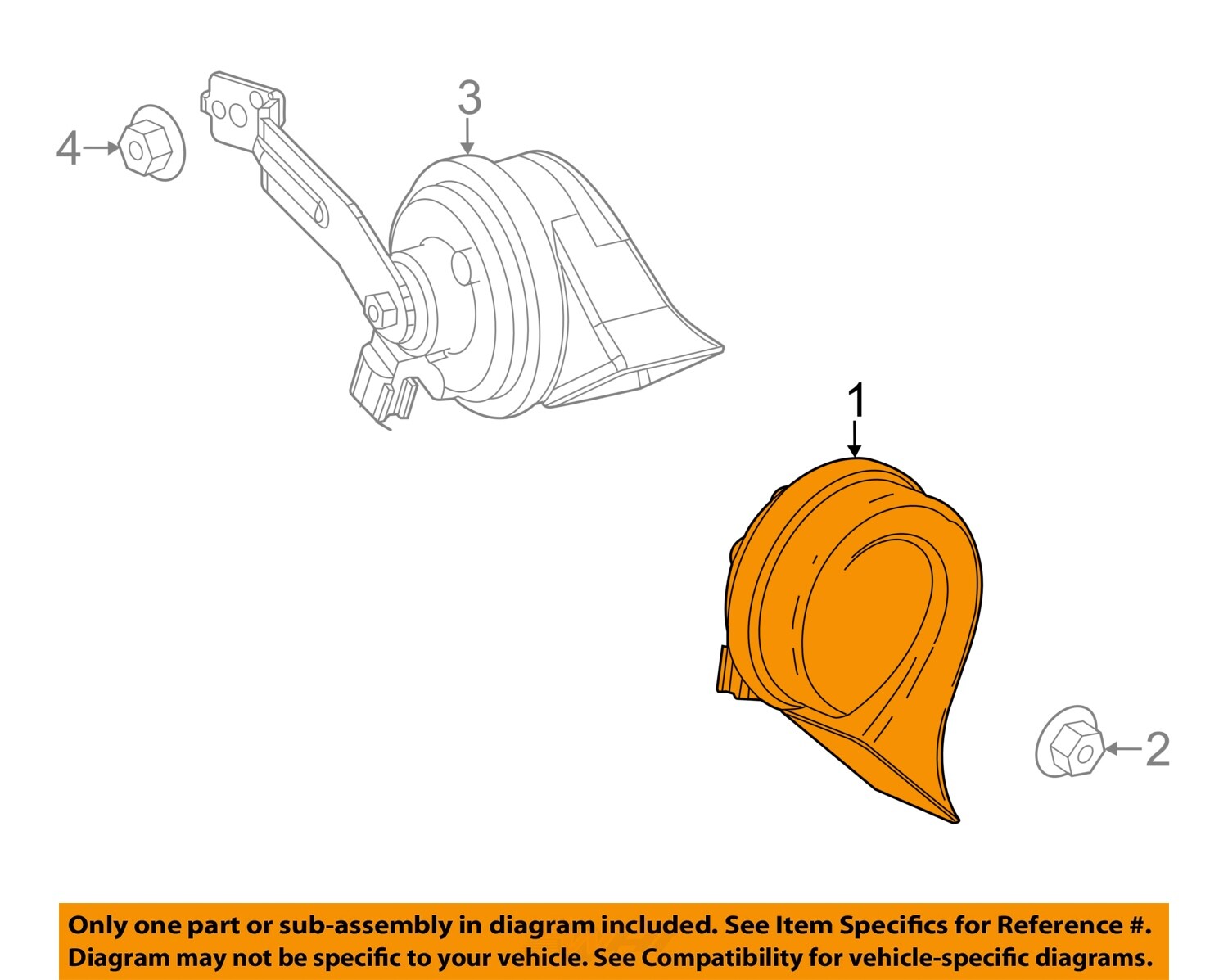 GM OEM-Horn 42385696 | eBay