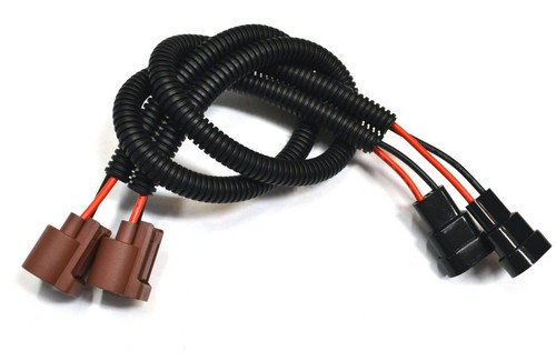 Extension Wire U 9012 HIR2 Two Harness Head Light Low Beam Bulb Socket ...