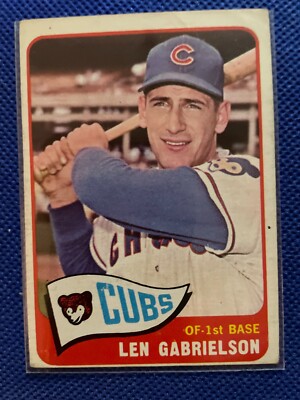 1965 TOPPS # 14 LEN GABRIELSON | eBay