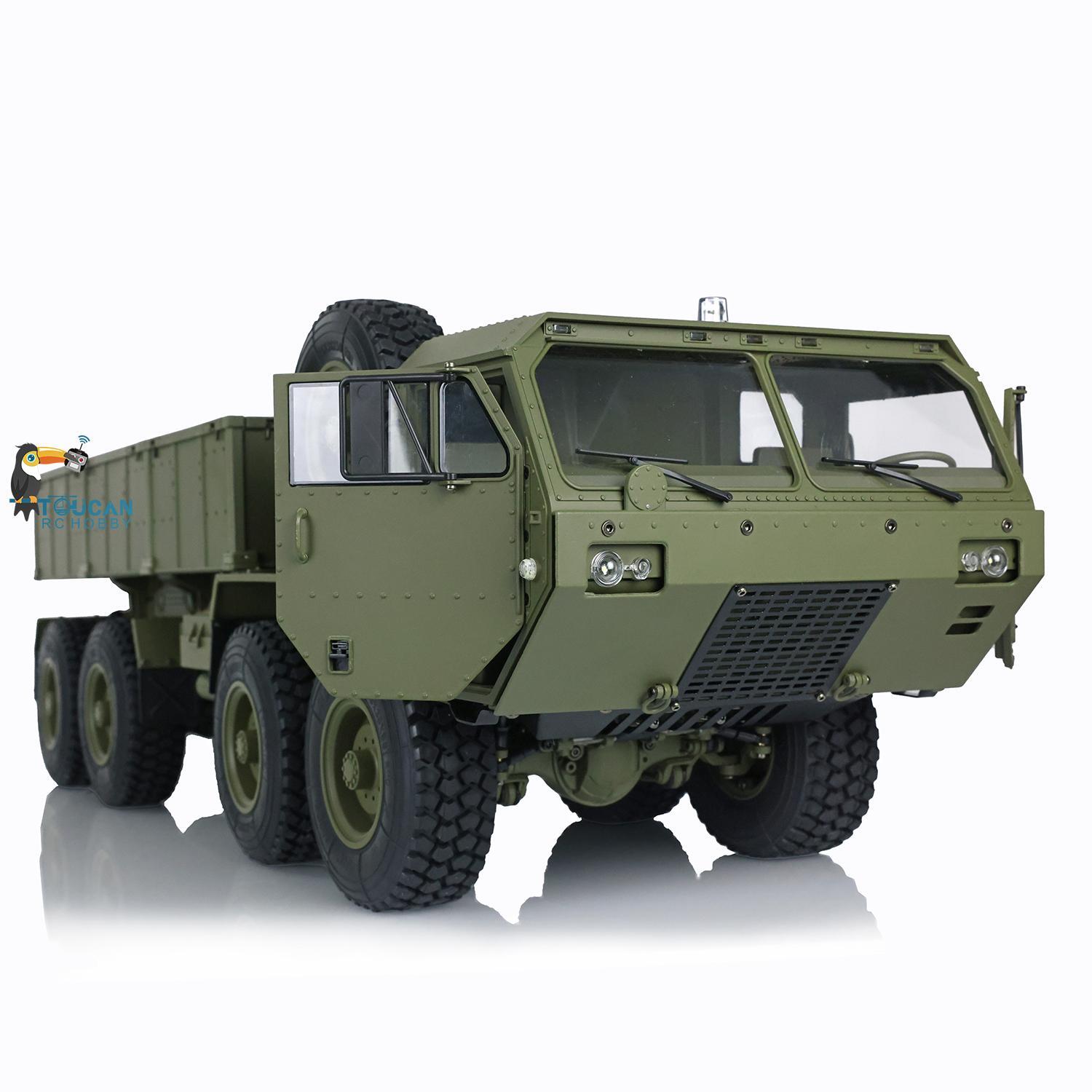 1/12 HG P801 8WD RC US Military Truck 8x8 Metal Chasis Model 2.4Ghz Radio Servo | eBay