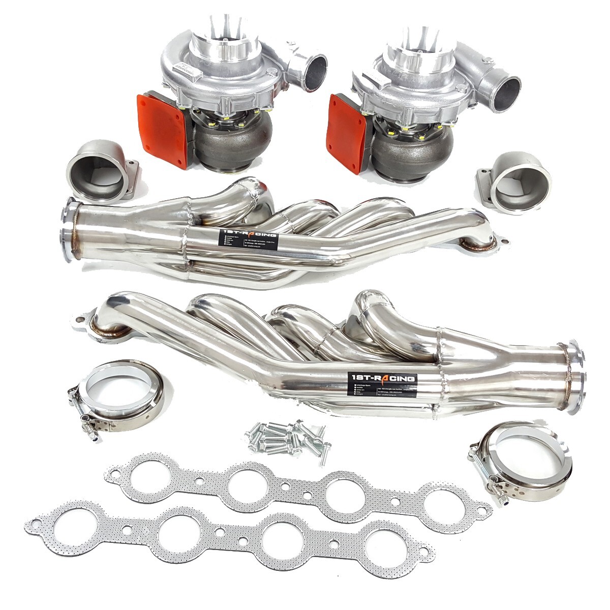 T4 AR.80/.81 Turbo + Manifold + Elbow Adapter For LS1 LS2 LS3 LS6 LSX ...