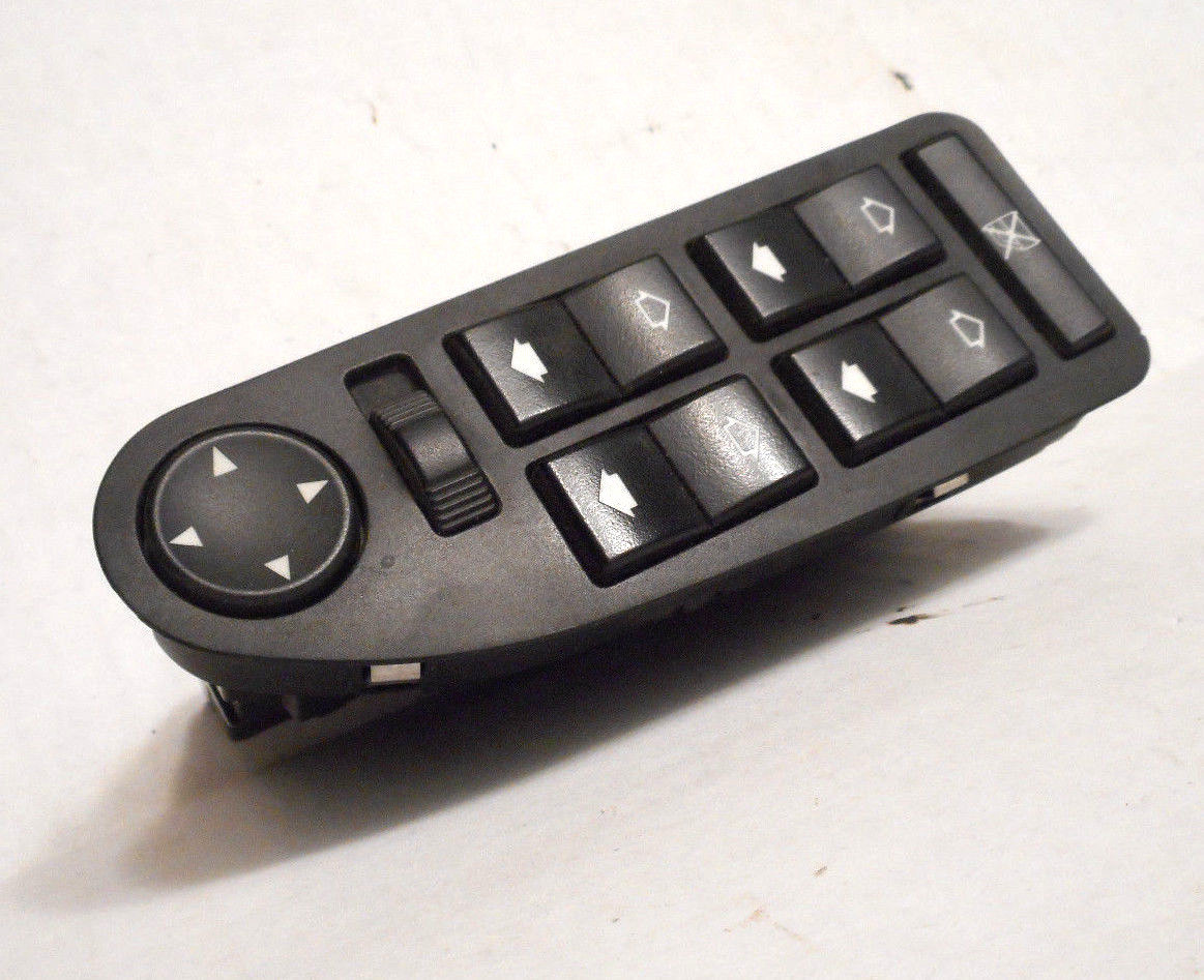 97-03 BMW E39 E38 Master Driver's Power Window Switch Switches Left oem ...