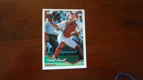 1994 TOPPS # 597 TOM PRATT BASEBALL CARD | eBay