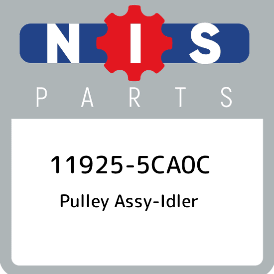 11925-5CA0C Nissan Pulley assy-idler 119255CA0C, New Genuine OEM Part ...
