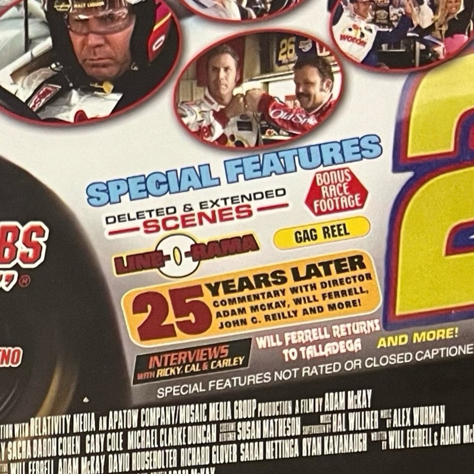 Talladega Nights The Ballad Of Ricky Bobby (DVD, 2006) - NEW SEALED ...