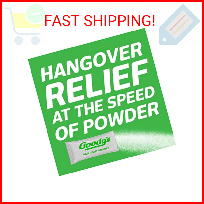 Goody's Hangover Powders, Fast Pain Relief & Boost Of Alertness, Berry ...