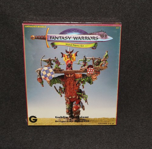 Grenadier Fantasy Warriors 1990 Goblin War Giant Lead Miniatures #3511 ...