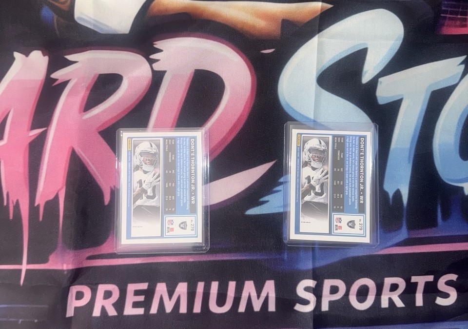 2025-2026 Panini Donruss Deonte Thorton #279 Rated Rookie Purple Holo ...