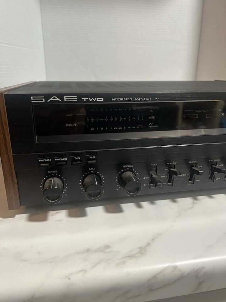 SAE TWO A7 Integrated Amplifier Tested | eBay