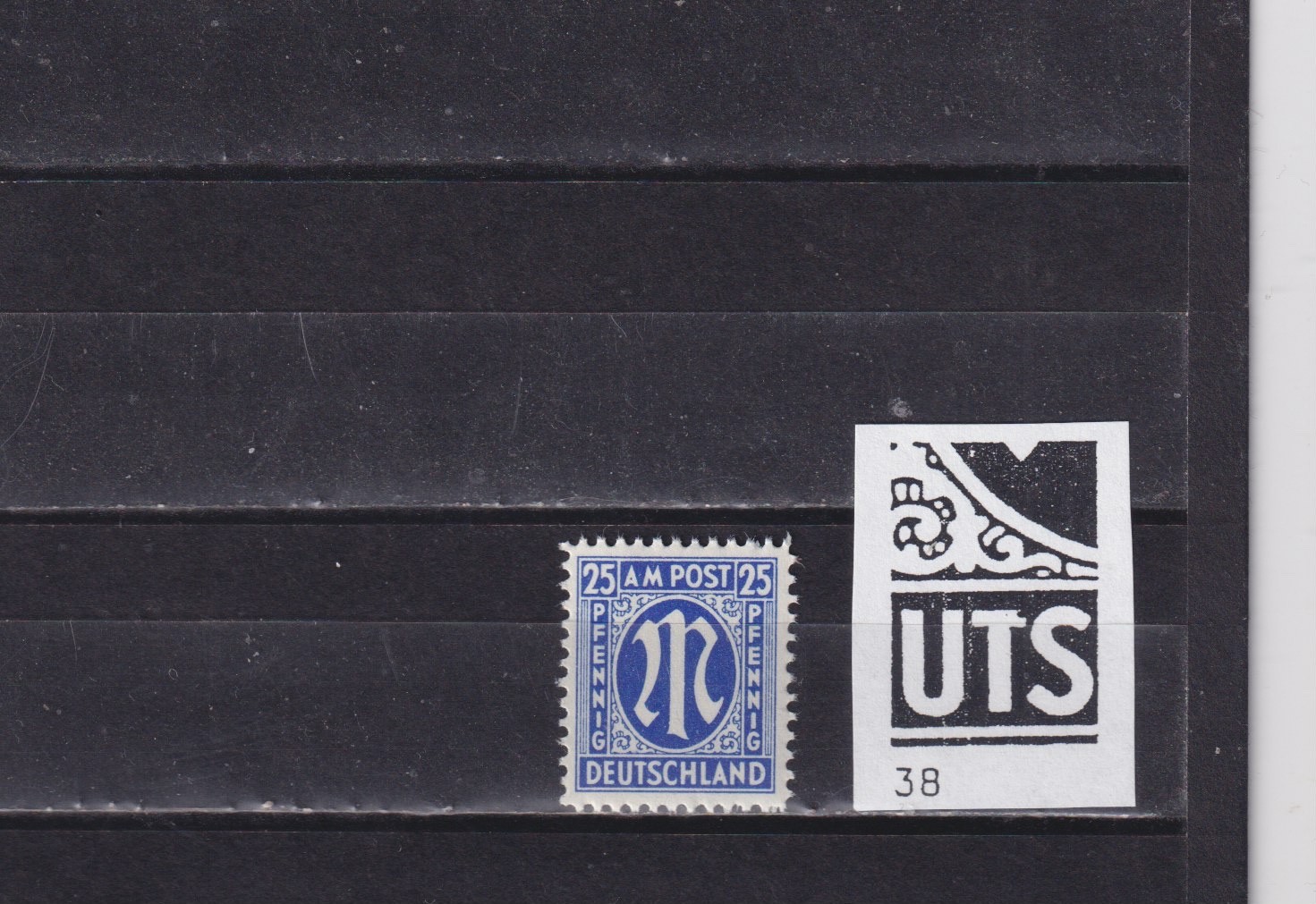 AM-POST NR.28C MIT PLATTENFEHLER AUF FELD 38 BOGENTYP 3 POSTFRISCH. | eBay