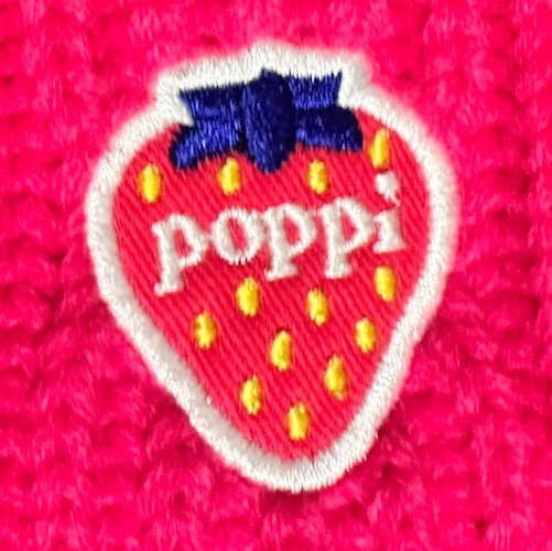 Poppi Beanie Hat, Hot Pink, One Size Fits Most, Strawberry Logo | eBay