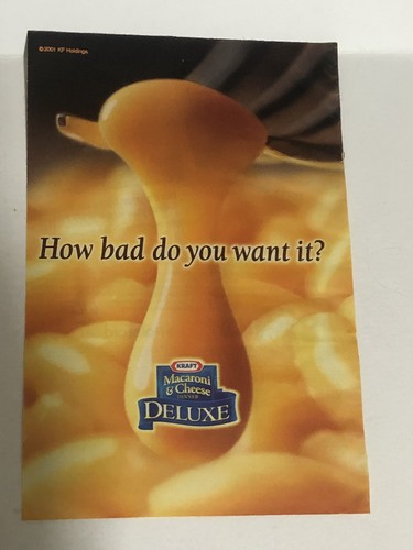 2001 Kraft Macaroni And Cheese Vintage Print Ad pa51 | eBay