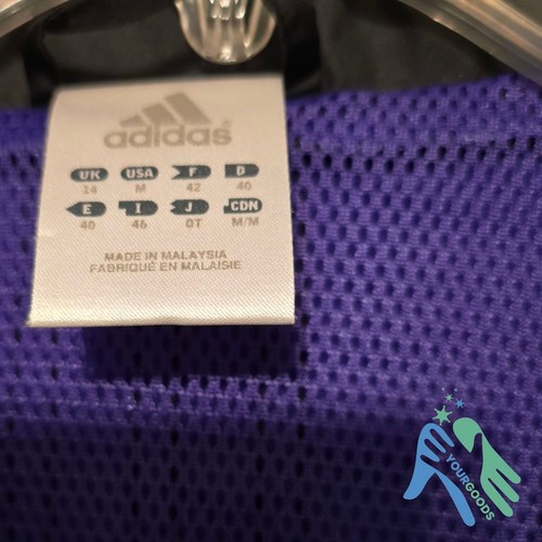 ADIDAS FULL ZIP UP JACKET RN 88387 CA 40312 PURPLE MEDIUM | eBay