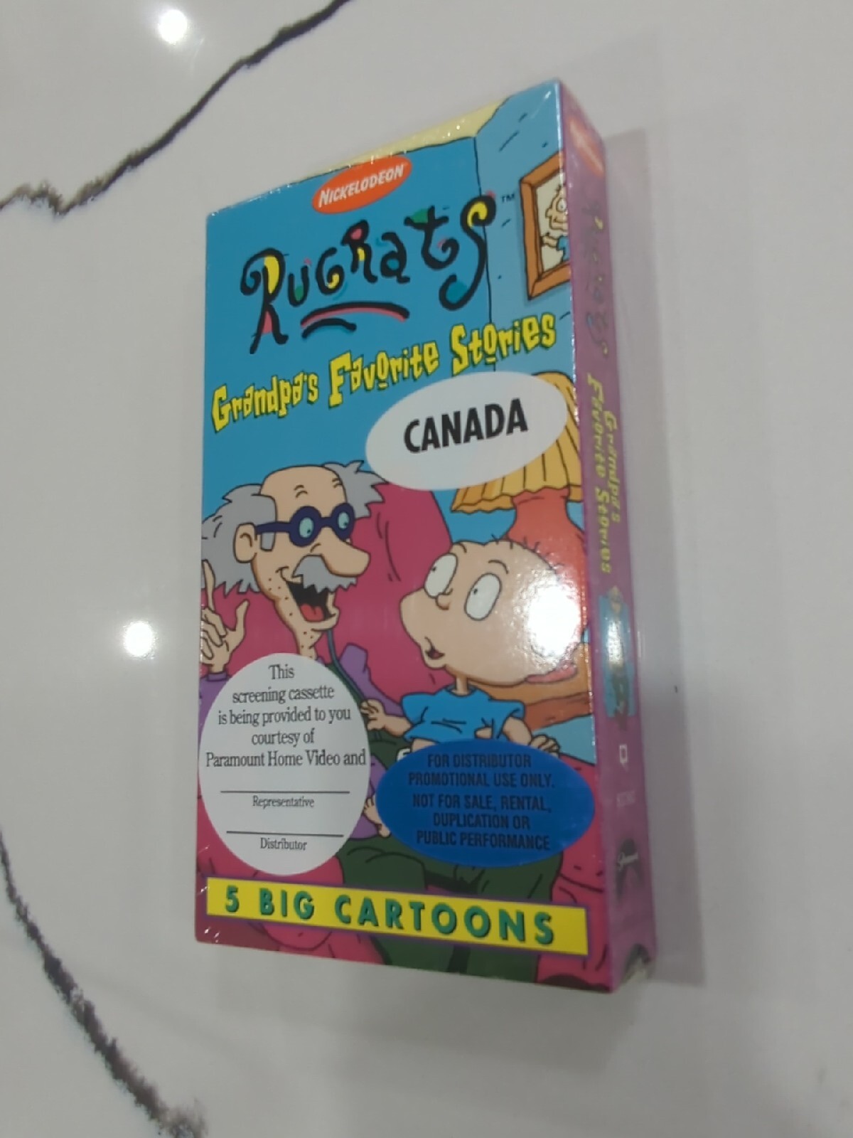 Rugrats Grandpas Favorite Stories Vhs