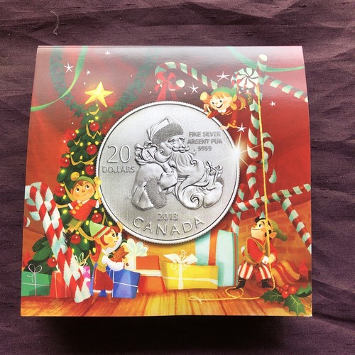 2013 Canada Christmas Santa 20 Dollar Coin Fine Silver .9999 | eBay