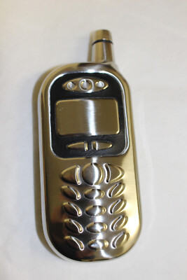 Cellphone novelty flask, silver, new in box, 3 oz. capacity | eBay