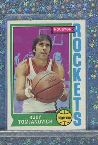 🏀 1974-75 Topps Basketball #28 Rudy Tomjanovich Houston Rockets COACH 🤯 ...