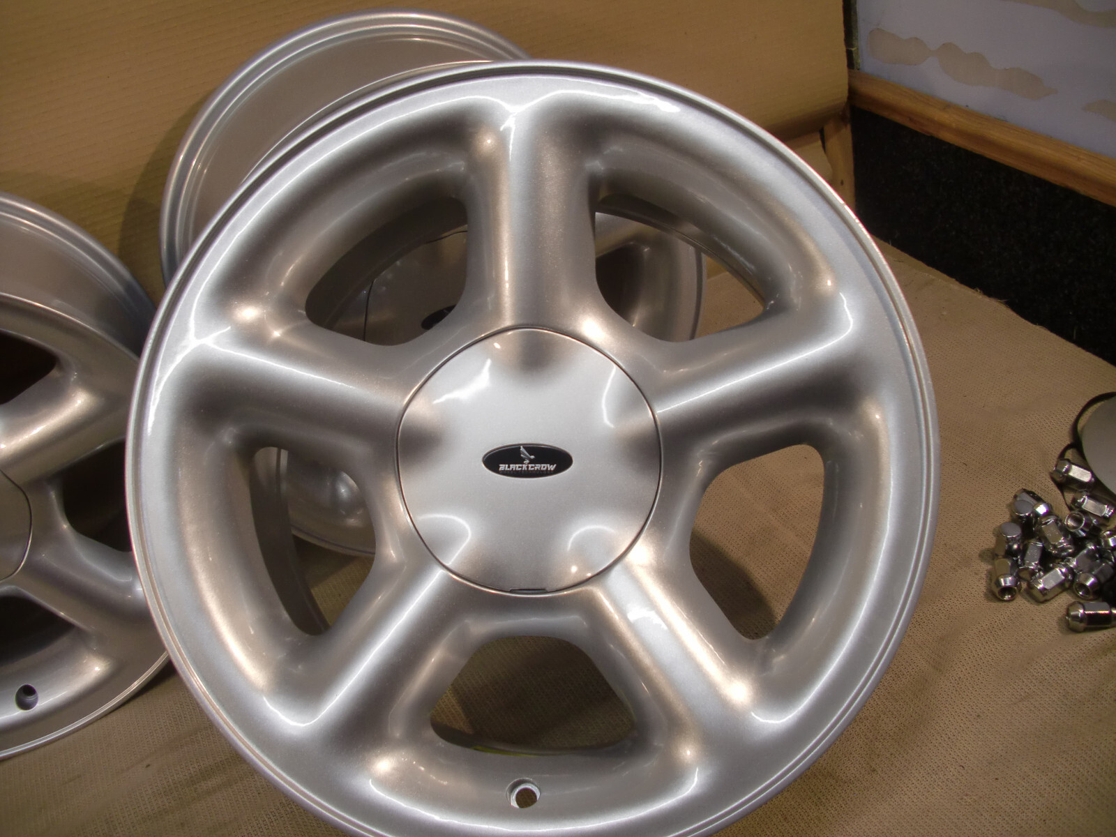 ESCORT RS COSWORTH ESCO 8X16 JBW ALLOY WHEEL SET MOONDUST SILVER | eBay UK