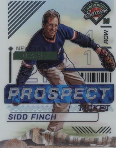 2024 Panini Prospect Edition - Sidd Finch #187 Holo (RC) for sale ...