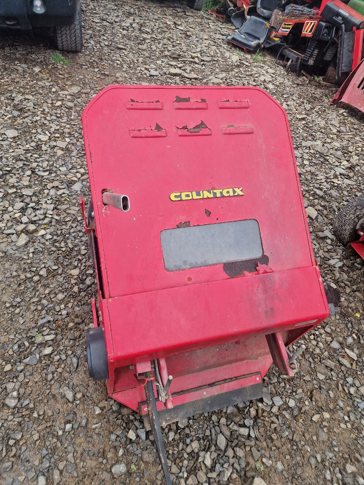 Countax Rider 30 Ride On Mower Grass Collector sweeper lawn system ...